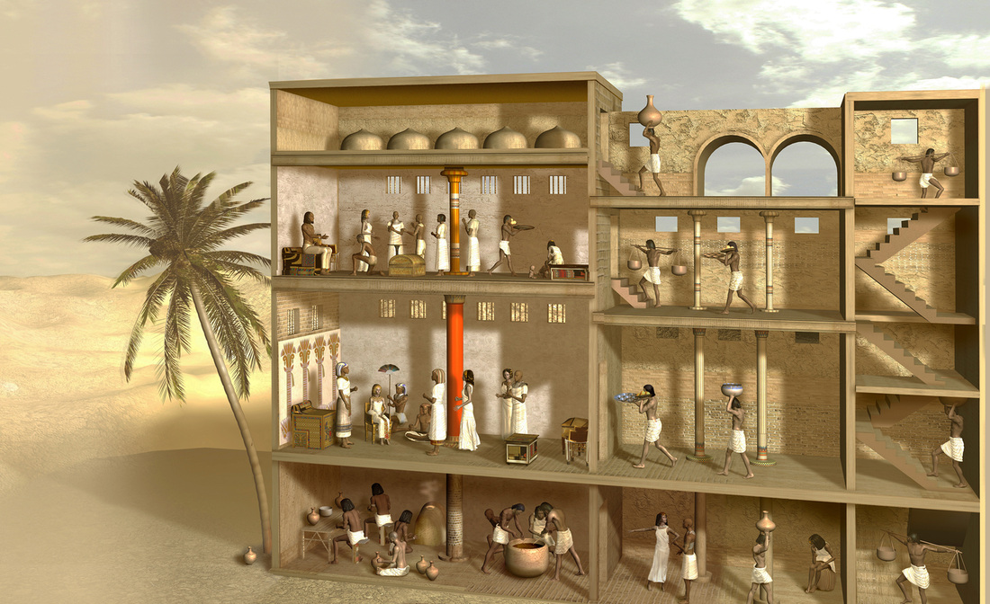 a-cutaway-of-a-typical-rich-egyptian-household – Greatest story never told!